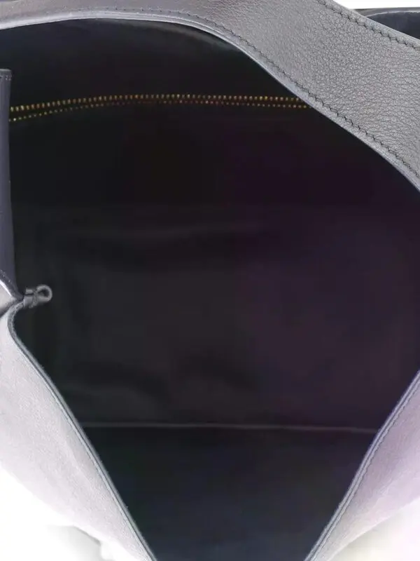 Saint Laurent Le 5 A 7 Supple Leather Large Hobo Bag