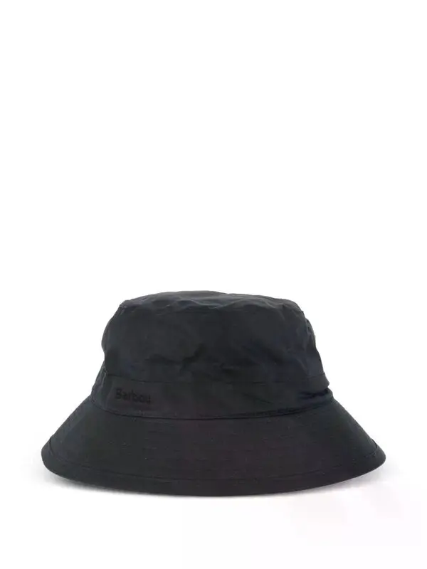 Barbour Cotton Bucket Hat - Black