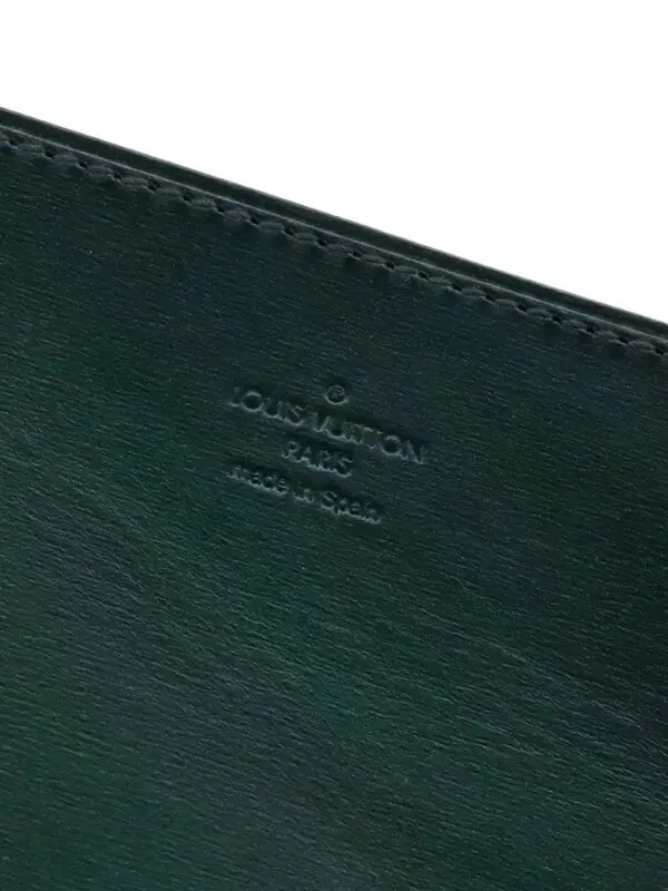 LOUIS VUITTON Dauphine Bumbag Malletage Monogram Denim Belt Bag