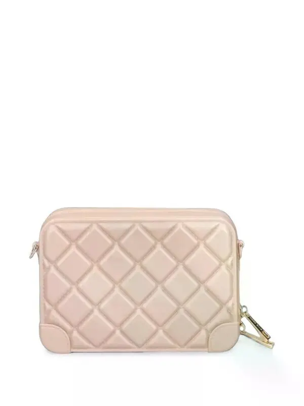 MARC ELLIS Matelassé Mini Bag - Neutrals