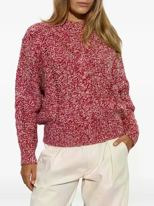 MARANT ETOILE Karol Cable-knit Sweater