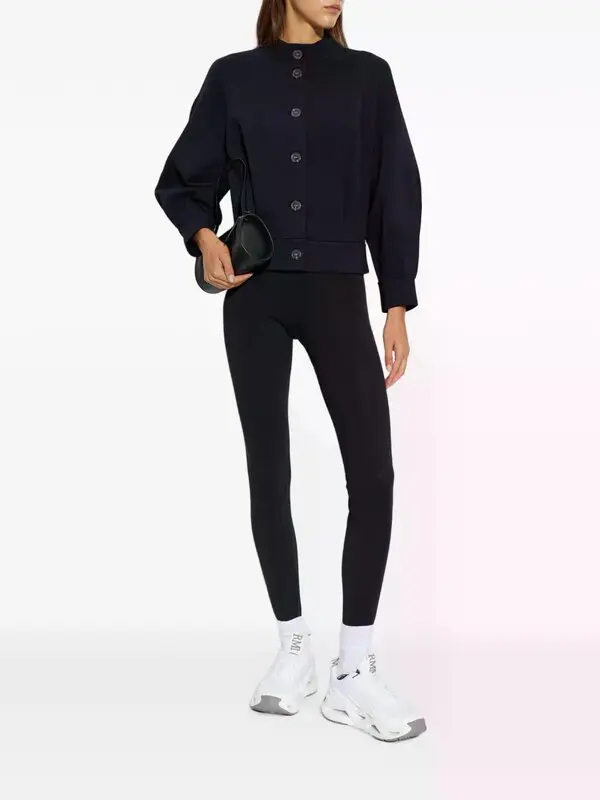 Emporio Armani Darted Button-front Cardigan