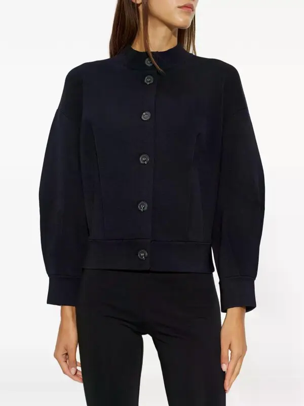 Emporio Armani Darted Button-front Cardigan