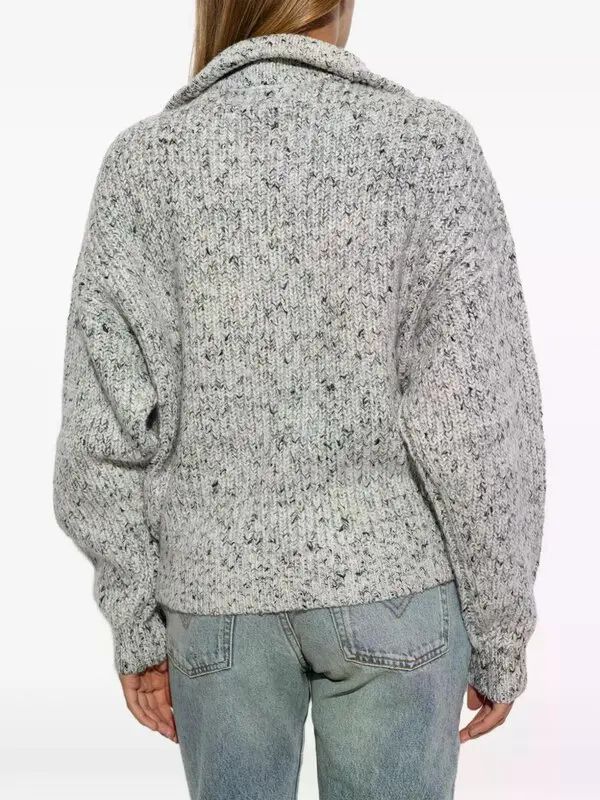 MARANT ETOILE Anita Quarter-zip Sweater