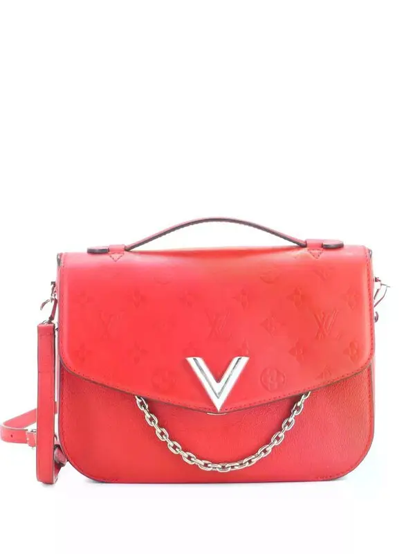 LOUIS VUITTON Very Messenger Monogram Leather Shoulder Bag