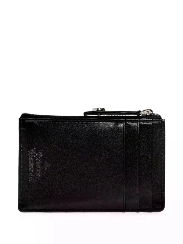 VIVIENNE WESTWOOD Slim Long Crystal-embellished Orb Card Holder