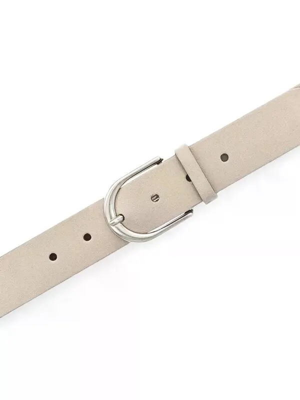 BGM LABEL Velvet Buckle Belt