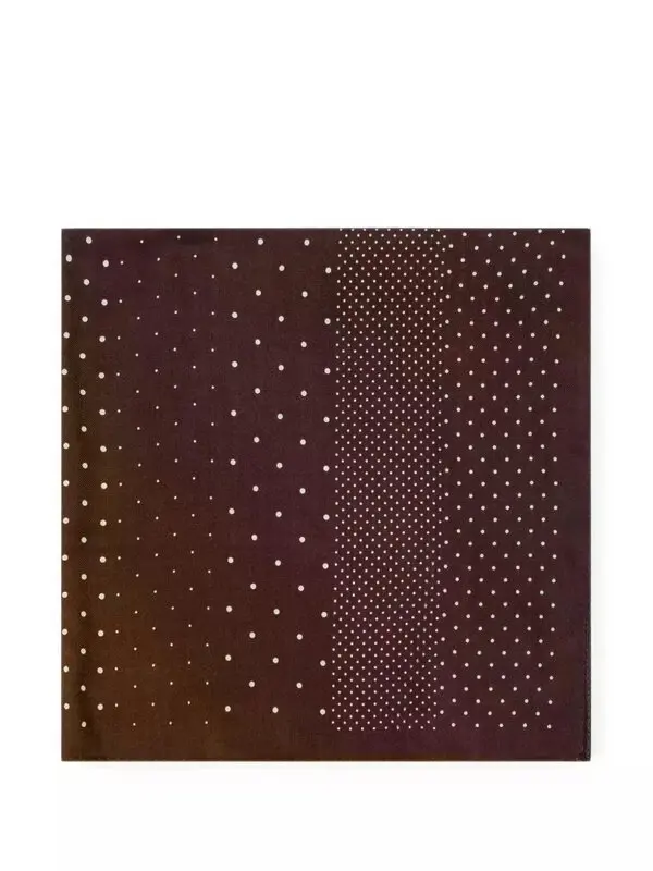 Destin Polka-dot Judy Scarf - Brown