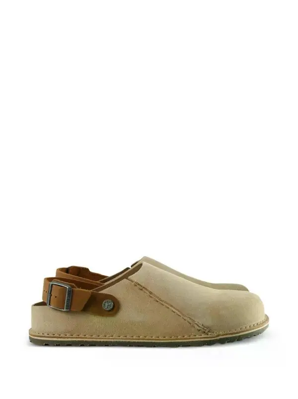 BIRKENSTOCK Lutry Slingback Mules - Neutrals