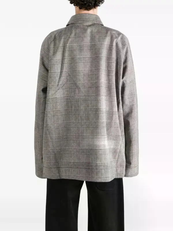 Barbour Short Lorden Prince Of Wales Check Jacket