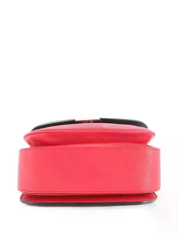 LOUIS VUITTON Vivienne Nm Handbag Leather Shoulder Bag - Red