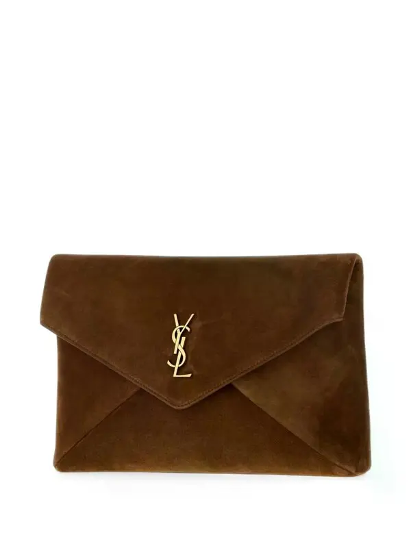Saint Laurent Cassandre Shoulder Bag - Brown