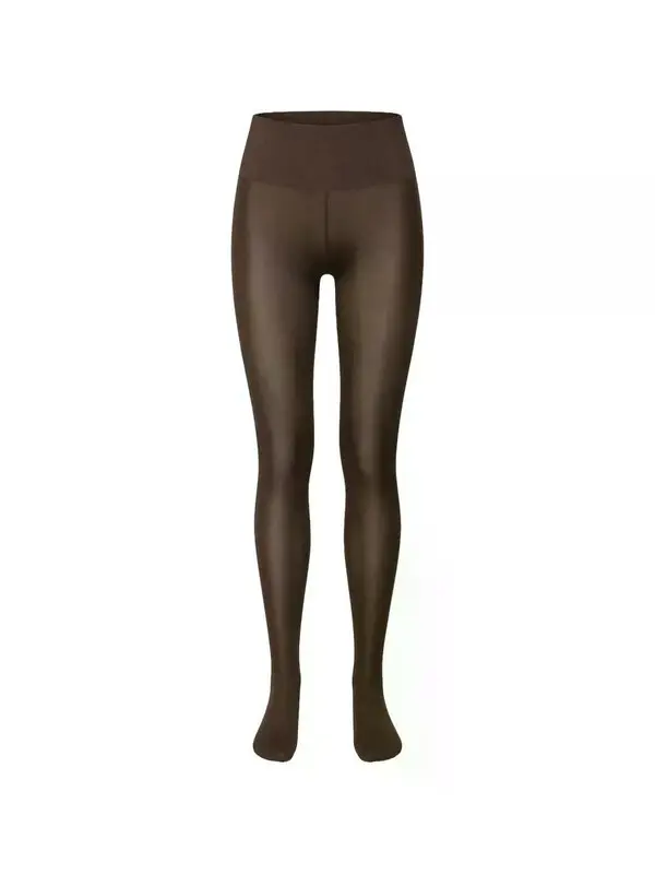 Swedish Stockings Olivia Flat-seam Tights - Brown
