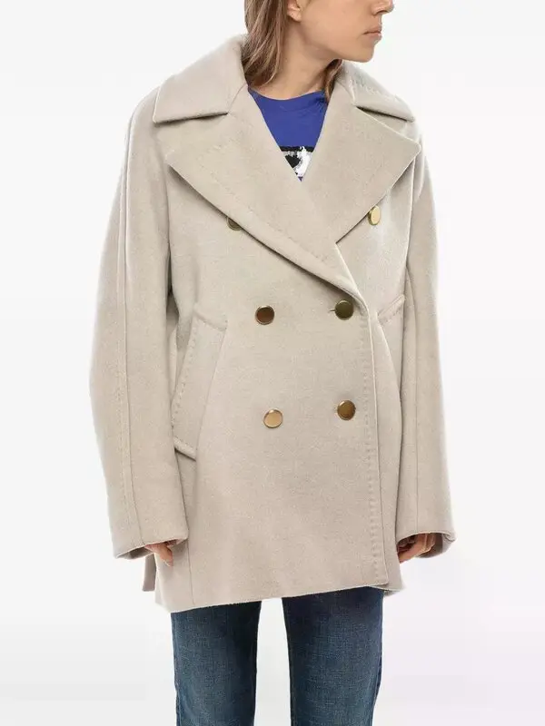 Max Mara Double-breasted Cashmere Coat
