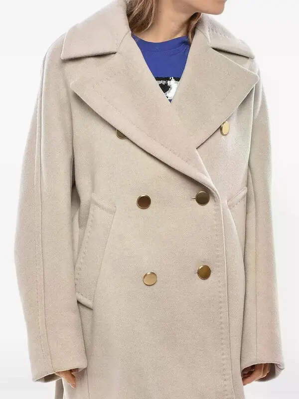 Max Mara Double-breasted Cashmere Coat