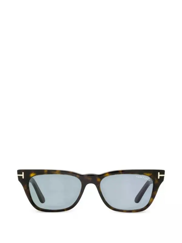 TOM FORD Penn Rectangle-frame Sunglasses - Brown