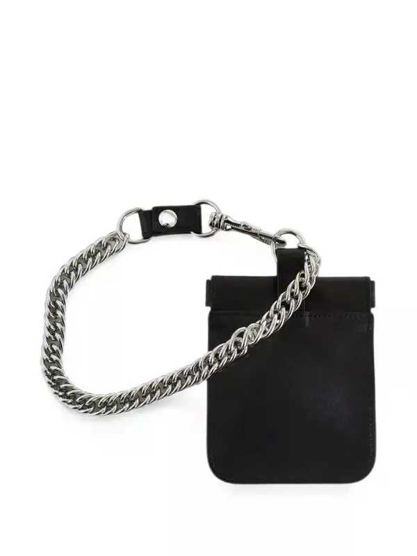 VIVIENNE WESTWOOD Orb-plaque Studded Card Holder - Black