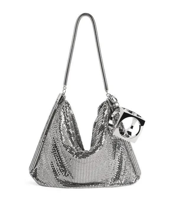 Rabanne Chainmail Shoulder Bag - Silver
