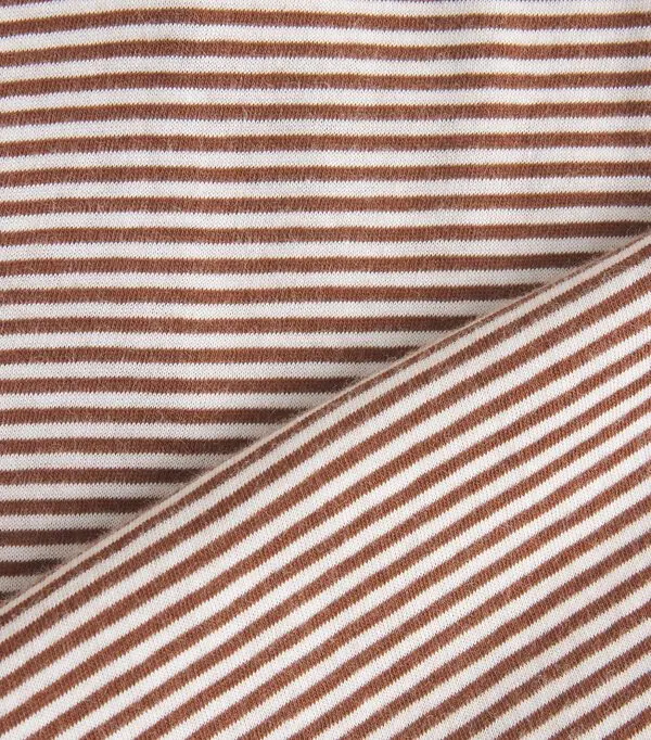 ME+EM Organic Cotton Stripe Long-sleeve Top