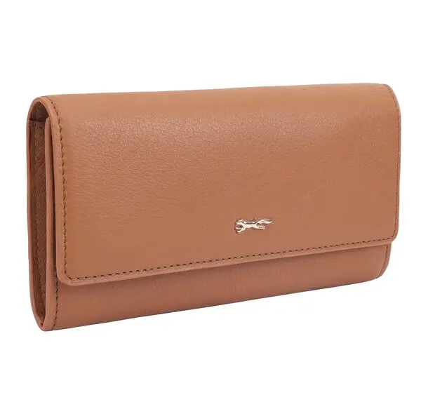 Paul Costelloe Accra Leather Wallet Purse - Brown