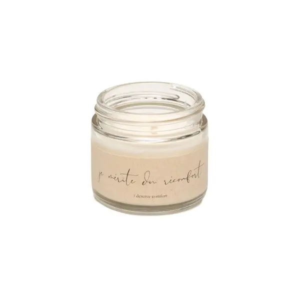 JE MÉRITE (I DESERVE) Neutrals I Deserve Comfort Pumpkin Spice & Buttercream 2 Oz Travel Candle - Orange