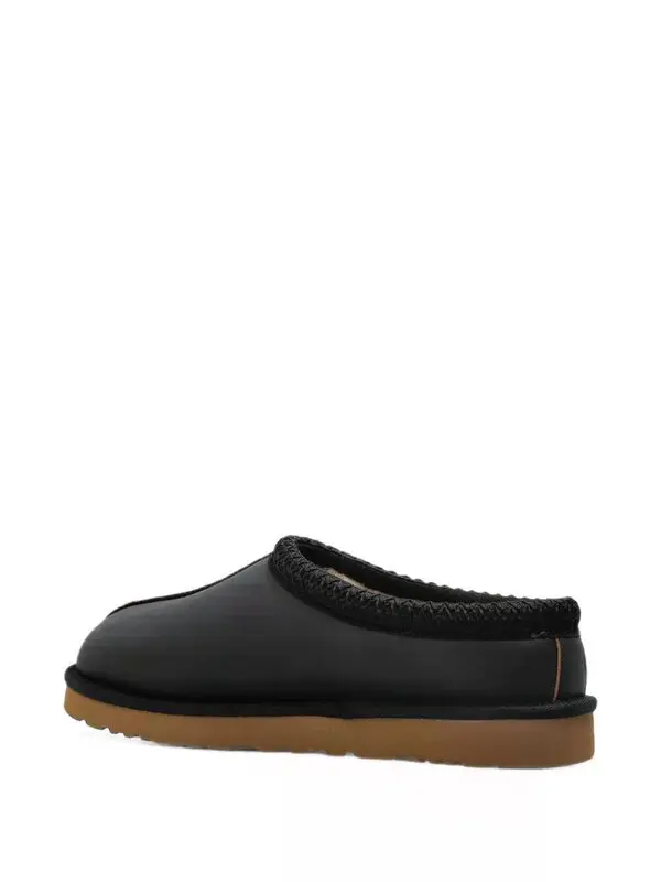 UGG Tasman Leather Slippers - Black