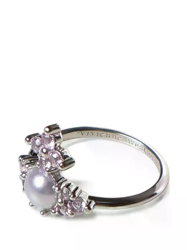 VIVIENNE WESTWOOD Orb Crystal-embellished Ring
