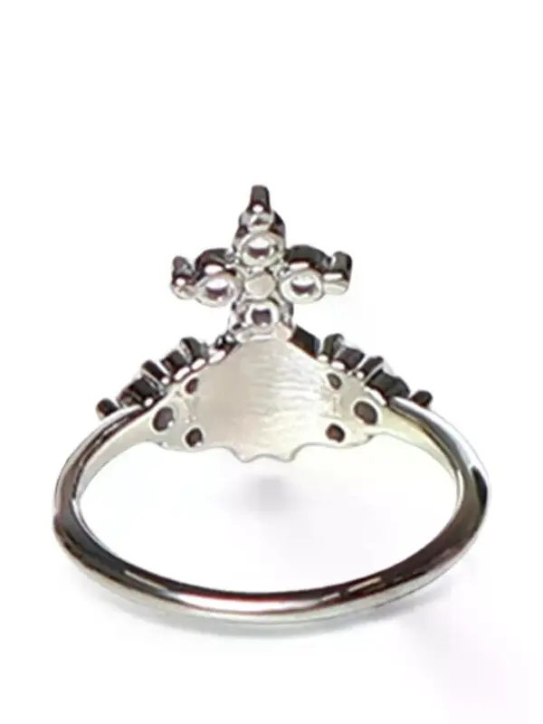 VIVIENNE WESTWOOD Orb Crystal-embellished Ring