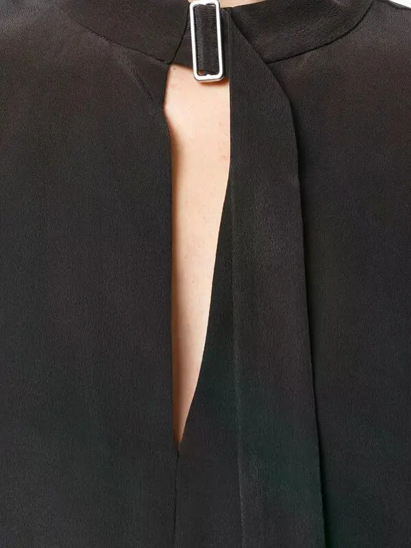Equipment Keyhole Blouse