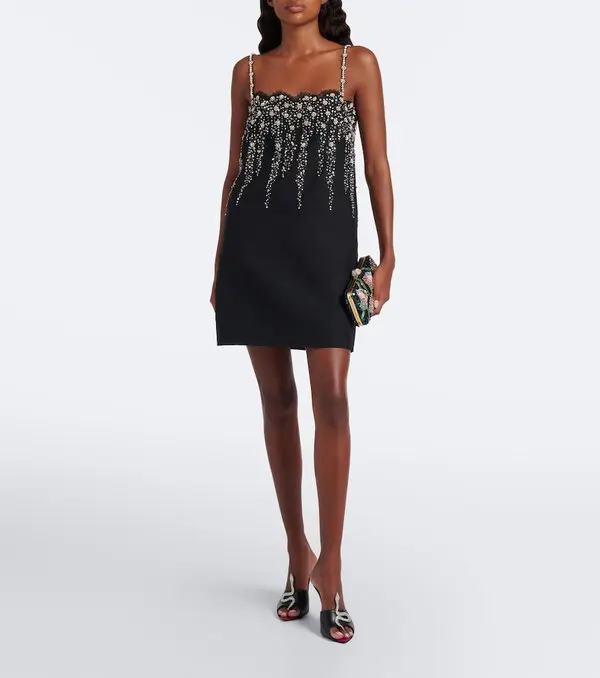 Valentino Garavani Carry Secrets Embellished Clutch