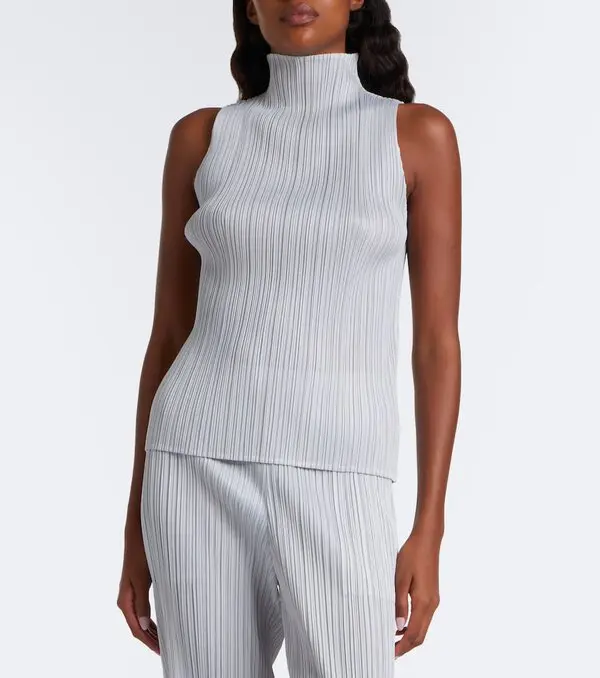 Issey Miyake Basics Pleated Top