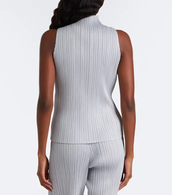 Issey Miyake Basics Pleated Top