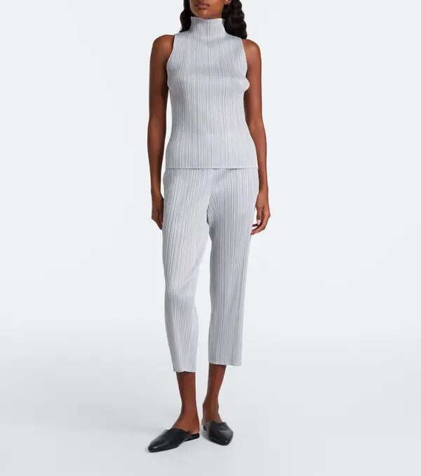 Issey Miyake Basics Pleated Top