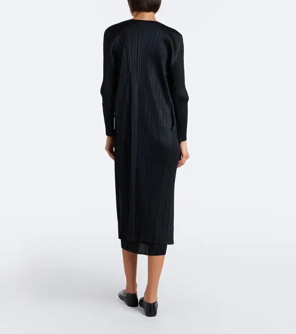 Issey Miyake Basics Pleated Cardigan