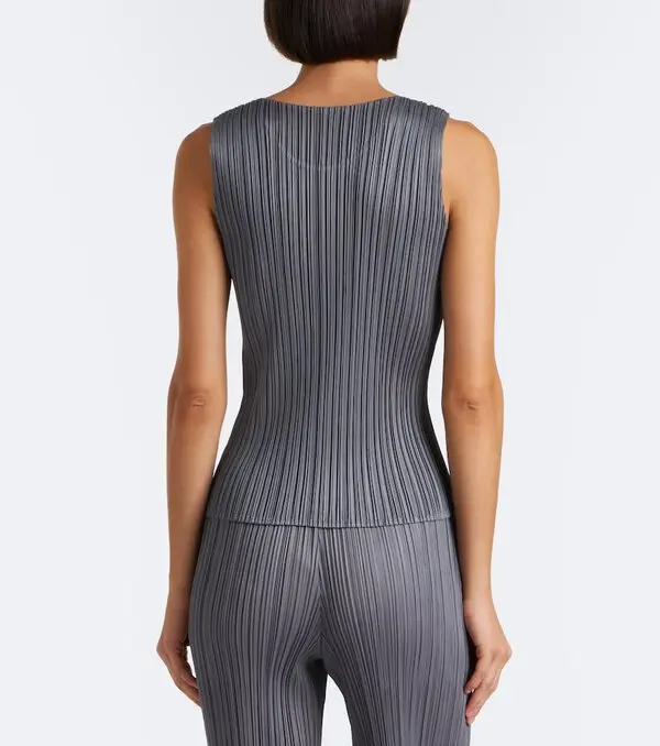 Issey Miyake Basics Pleated Top