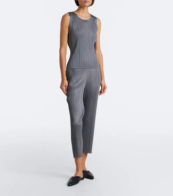 Issey Miyake Basics Pleated Top