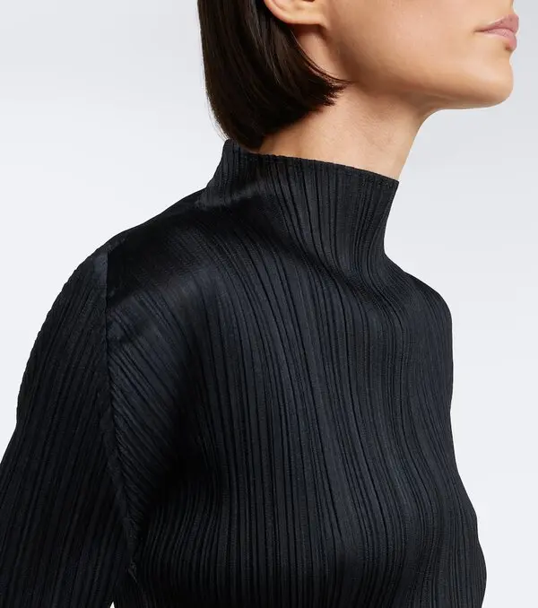 Issey Miyake Basics Pleated Top