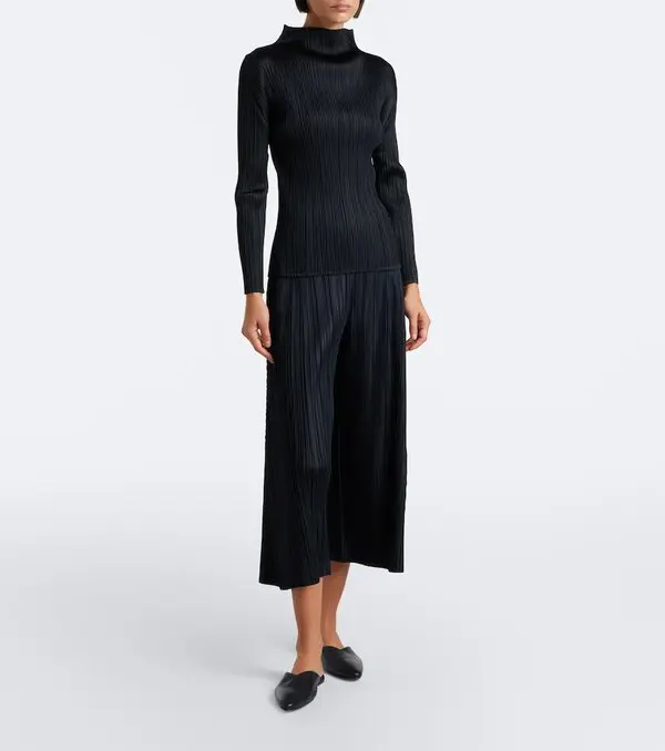 Issey Miyake Basics Pleated Top