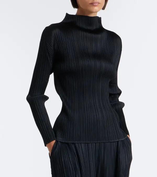 Issey Miyake Basics Pleated Top