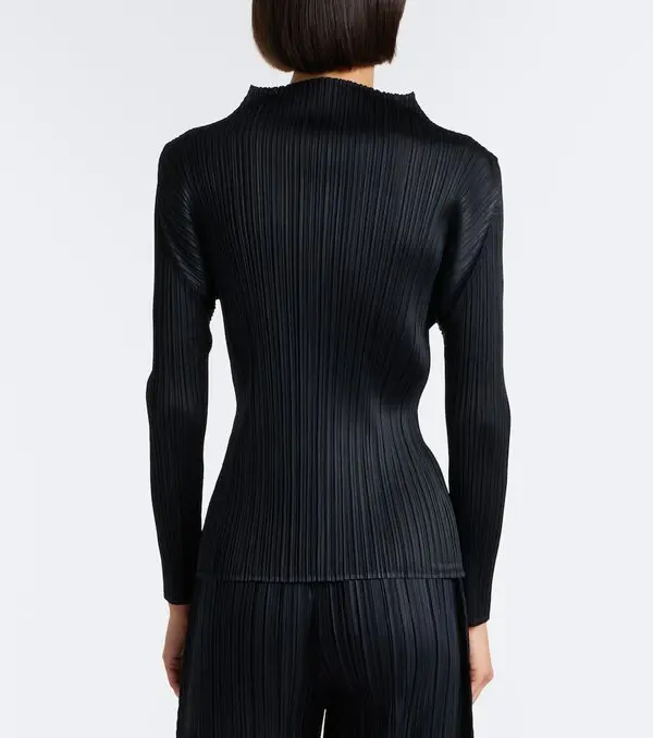 Issey Miyake Basics Pleated Top