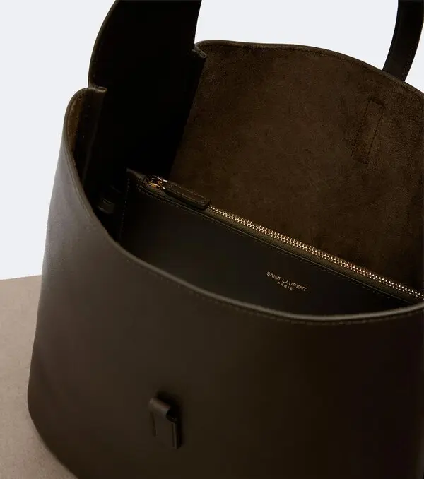 Saint Laurent Le 5 A 7 Supple Large Leather Shoulder Bag