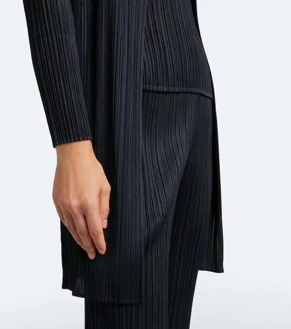 Issey Miyake Basics Pleated Cardigan