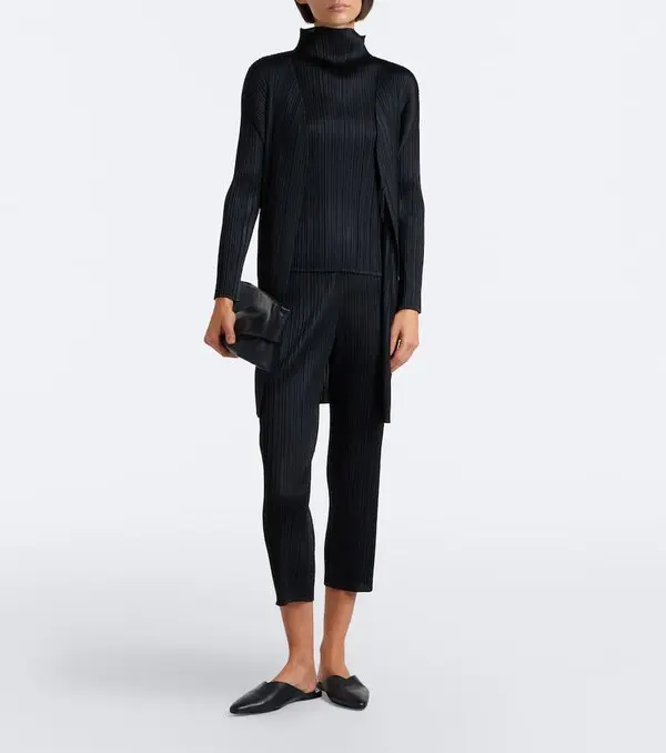 Issey Miyake Basics Pleated Cardigan