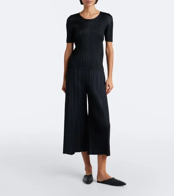 Issey Miyake Basics Pleated Top
