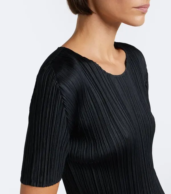 Issey Miyake Basics Pleated Top