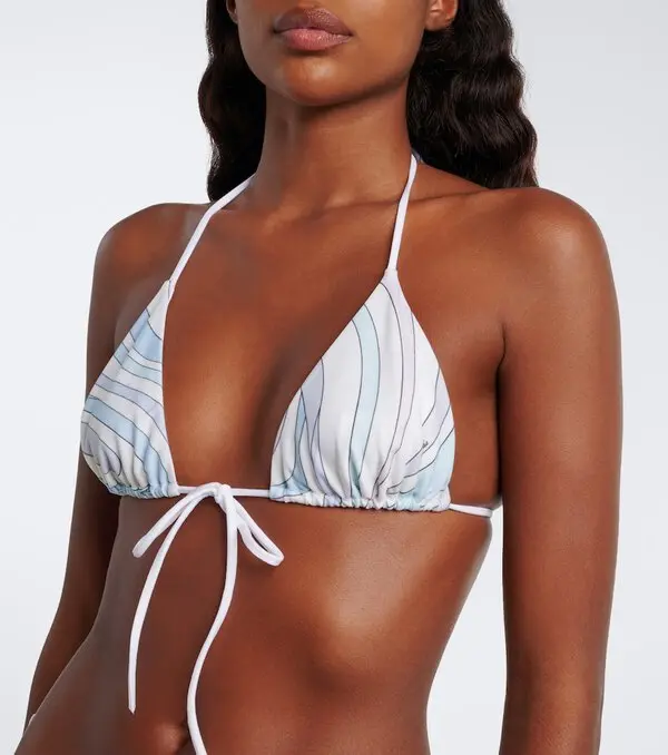 Emilio Pucci Iride Bikini Top