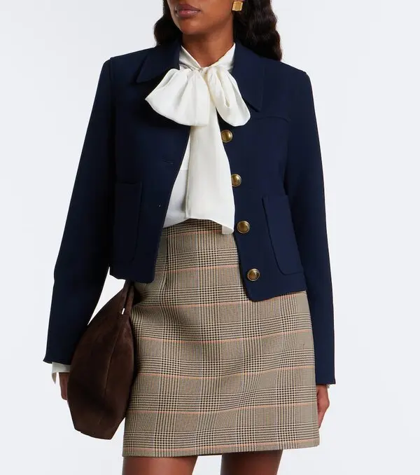 Veronica Beard Turnell Cropped Jacket