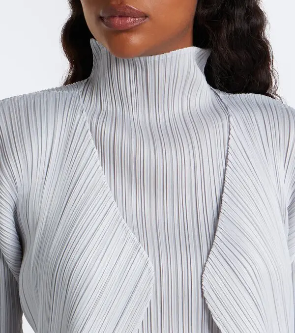 Issey Miyake Basics Pleated Cardigan