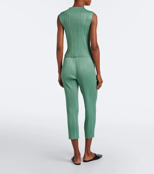 Issey Miyake August Pleated Slim Pants
