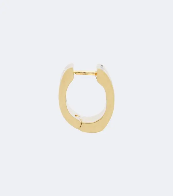 TOTEME Signature Plated Huggie Earrings